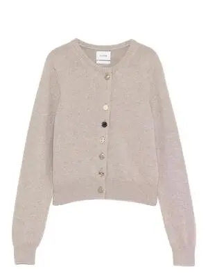 BARRIE Mismatched-buttons Cardigan