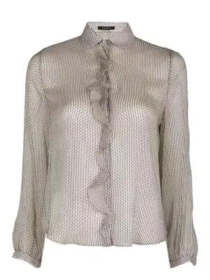 R13 Ruffled Shirt