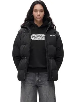 KARL LAGERFELD Transformable Puffer Jacket