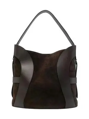 AIGNER Deborah Paneled Bucket Bag