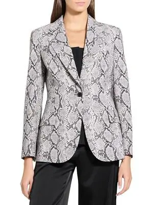 THEORY Lynnia Wool Blend Blazer