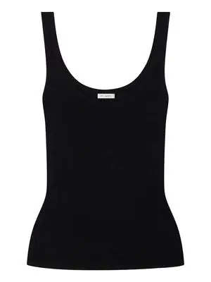 ST. AGNI Ribbed Merino Wool Tank