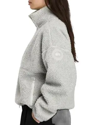 Canada Goose Simcoe Zip-up Fleece Jacket Silverbirc