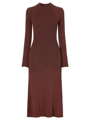 PROENZA SCHOULER Roux Ribbed Midi Dress