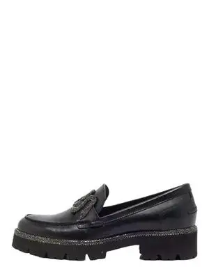 RENE CAOVILLA Morgana Crystal-embellished Loafers
