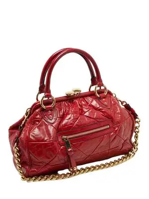 MARC JACOBS Stam Quilted Leather Shoulder Bag