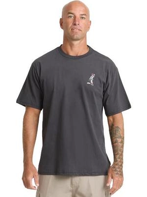 QUIKSILVER WATERMAN Mele Kalikimaka Tee Phantom