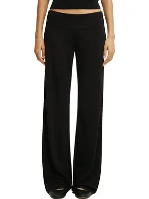 COTTON ON Amber Low Rise Straight Pant - Black