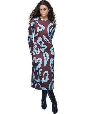 DE LORETA Delicia Midi Dress
