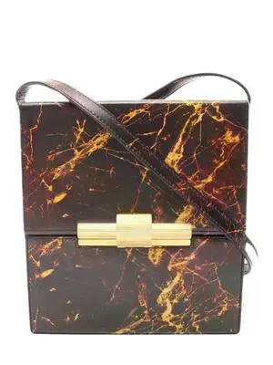 BOTTEGA VENETA 2010s Daisy Marble-print Shoulder Bag