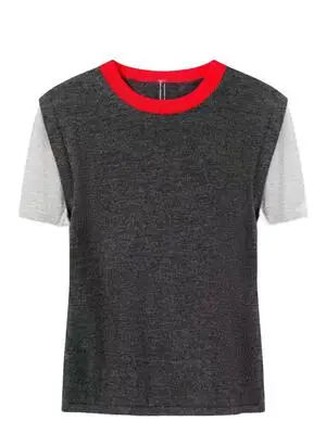 CUDDLEUP Colour-block Layered Sweater
