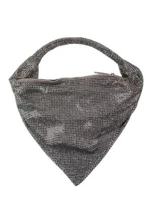 Benedetta Bruzziches Ursula Crystal-embellished Tote Bag Silver