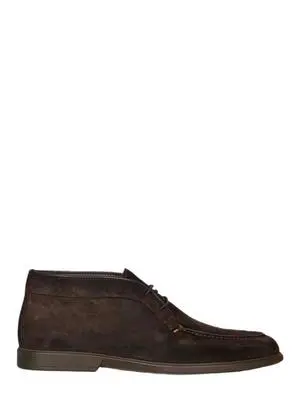 Santoni Suede Desert Boots Brown