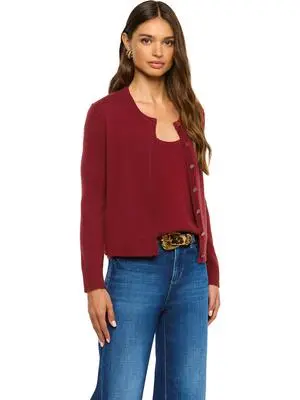 L'AGENCE Malone Cashmere Cardigan