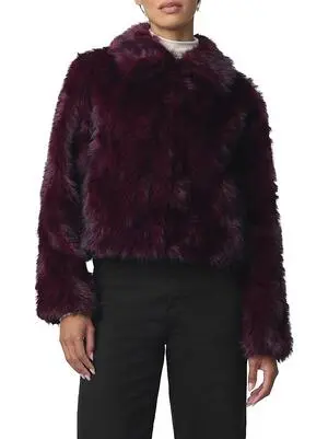 JOE'SJEANS The Lara Curly Faux Fur Jacket