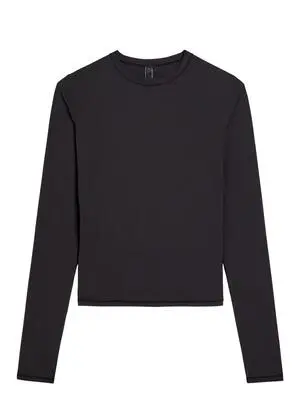SKIMS Long-sleeves T-shirt - Black