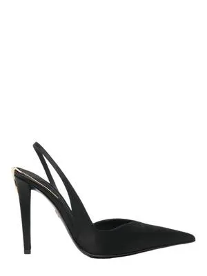 GIUSEPPE ZANOTTI GIUSEPPE ZANOTTI Leather Slingback Pumps Black