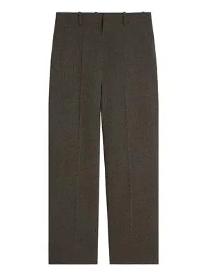 PHOEBE PHILO Drop Khaki Trousers