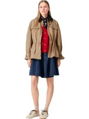MAJE Coat With Removable Lining