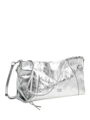 BIMBA Y LOLA Large Leather Clutch Bag