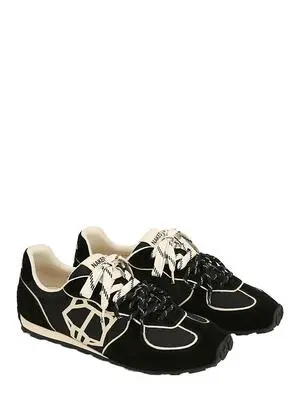 NAKED WOLFE Lightning Mesh Sneaker - Black
