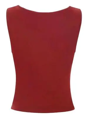 DIANE VON FURSTENBERG Perfect Click Ruched Top