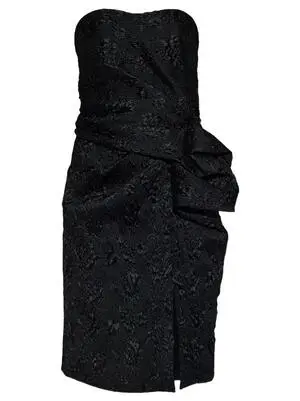 BALMAIN Draped Ruched-detail Dress