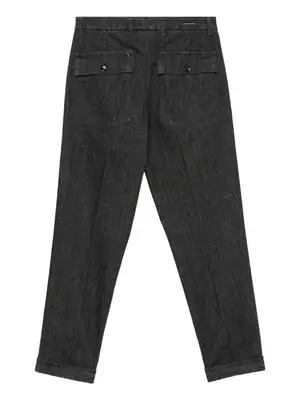 MICHAEL COAL Straight-leg Turn-up Trousers