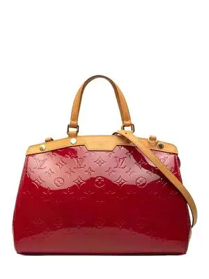 LOUIS VUITTON 2013 Monogram Vernis Brea Mm Satchel