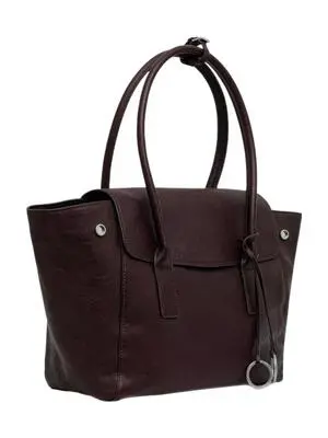 MARC O'POLO Large Gaby Leather Flap-top Tote Bag