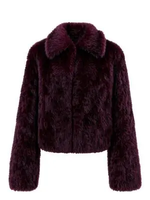 JOE'SJEANS The Lara Faux-fur Crop Coat
