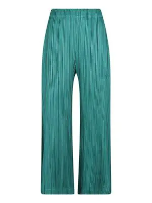 Issey Miyake Pleats Please Issey Miyake Pleated 100% Polyester Trousers 67