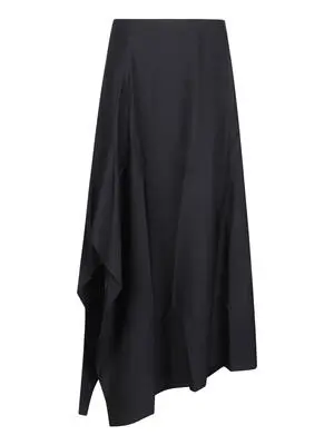 STUDIO NICHOLSON Studio Nicholson Draped Mini Skirt