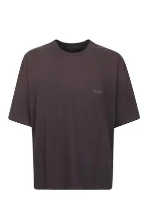 WOOYOUNGMI Wooyoungmi Men's 100% Cotton T-Shirt Mud
