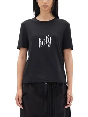 ANN DEMEULEMEESTER Milner T-shirt - Black