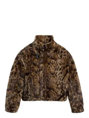 Jacquemus Faux Leopard-print Fur Leopard