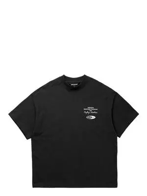 WRSTBHVR Studio V13 Logo-print Drop-shoulder T-shirt