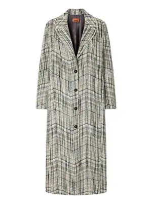 MISSONI Striped Wool Coat