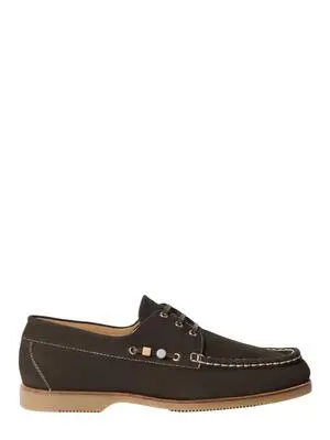 Jacquemus Jacquemus Lace-Up Loafers Deep Olive