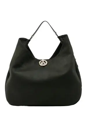 LIU JO Liu Jo Logo-Plaque Studded Top Handle Bag
