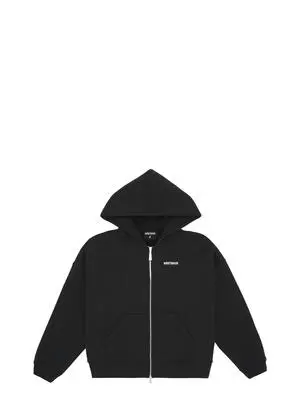 WRSTBHVR Zip-up Hoodie Black