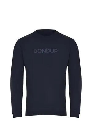 DONDUP Dondup Logo Crew Neck Sweatshirt Deep Blue