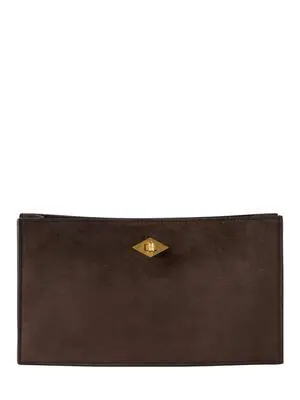 METIER Suede Clutch