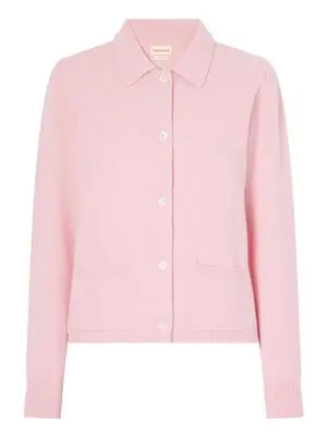 DAUGHTER Wool Polo Cardigan