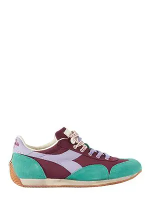J.W.ANDERSON Leather And Suede-trimmed Shell Sneakers Multicolor