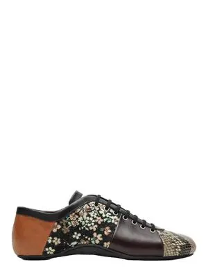DRIES VAN NOTEN Dries Van Noten Printed Lace-Up Shoes
