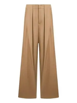 DONDUP Wool Pleated Casual Trousers