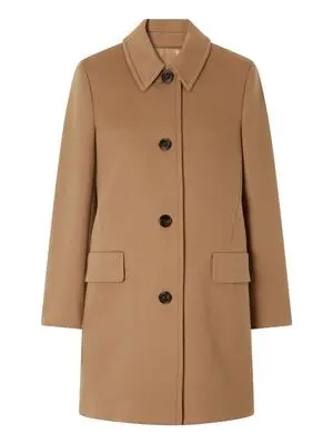 BURBERRY Gosford Wool And Cashmere-blend Felt Coat