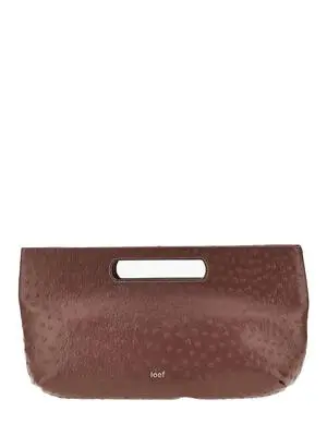 IOEF Ostrich-print Leather 'dalia' Bag