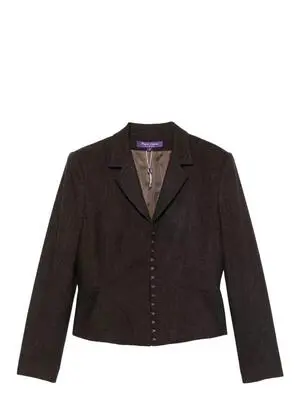 RALPH LAUREN Herringbone Wool Blazer